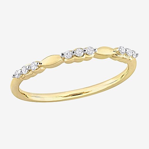 Click here for Womens 1/10 CT. T.W. Natural White Diamond 18K Gol... prices