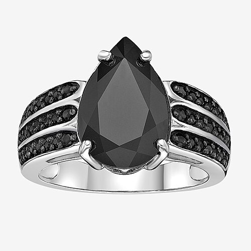 Click here for Womens Genuine Black Onyx Sterling Silver Pear Coc... prices