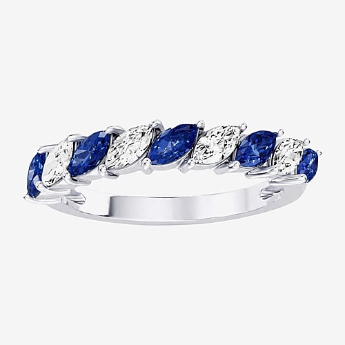 Click here for 3/8 CT. T.W. Lab-Grown Diamond and Genuine Gemston... prices
