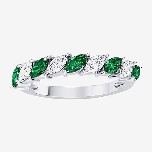 Click here for 3/8 CT. T.W. Lab-Grown Diamond and Genuine Gemston... prices