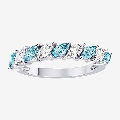 Click here for 3/8 CT. T.W. Lab-Grown Diamond and Genuine Gemston... prices