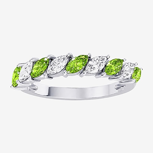 Click here for 3/8 CT. T.W. Lab-Grown Diamond and Genuine Gemston... prices