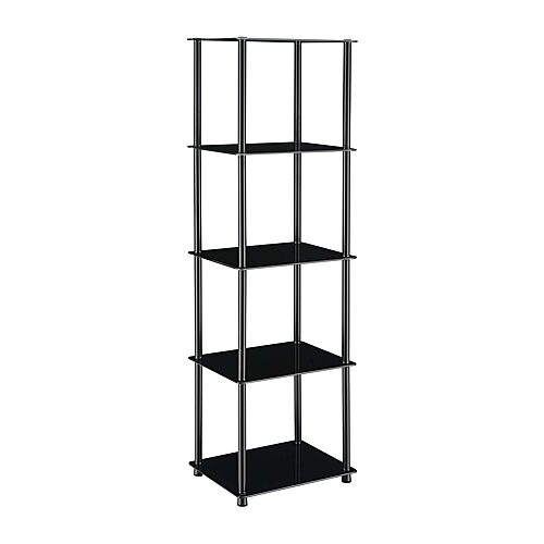 Click here for Convenience Concepts Designs2Go Classic Black Glas... prices