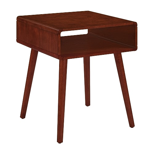 Click here for Napa End Table with Shelf  One Size  Brown prices