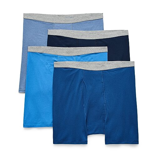 Click here for Stafford Cotton Mens Big 4 Pack Boxer Briefs 30286... prices