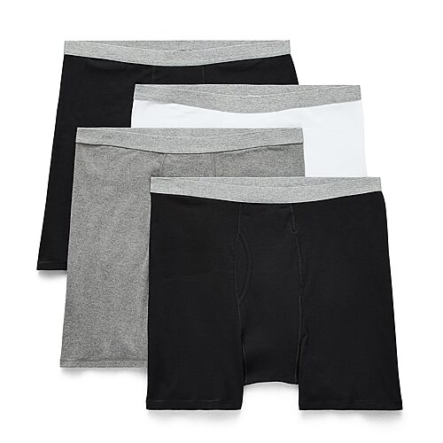 Click here for Stafford Cotton Mens Big 4 Pack Boxer Briefs 30286... prices