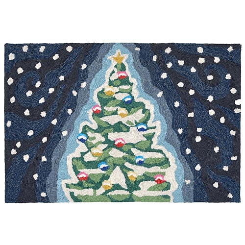 Click here for Liora Manne Front Porch Indoor/Outdoor Xmas Tree M... prices