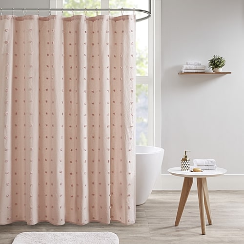 Click here for Intelligent Design Brooklyn Pom Pom Shower Curtain... prices