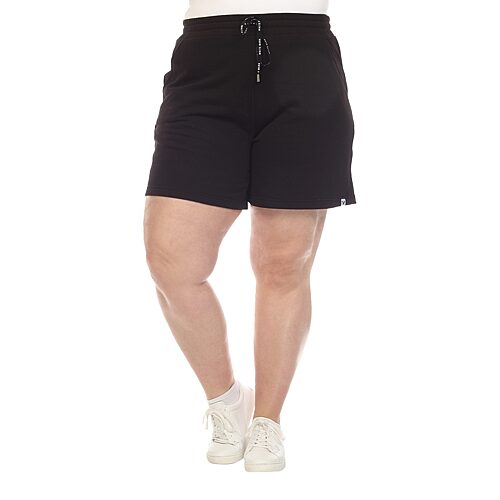 Click here for White Mark Womens High Rise Plus Pull-On Short  2x... prices