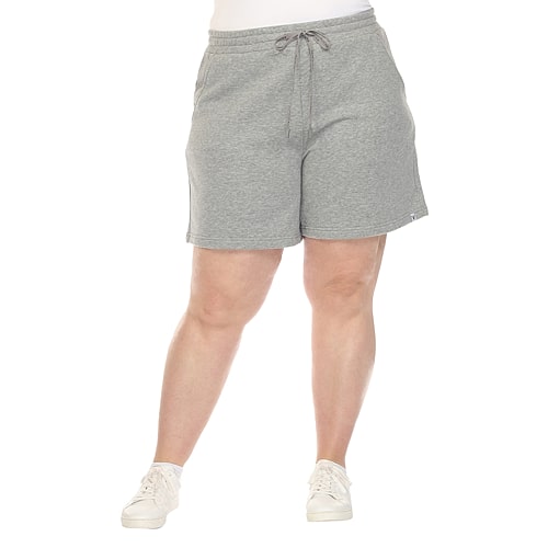 Click here for White Mark Womens High Rise Plus Pull-On Short  2x... prices