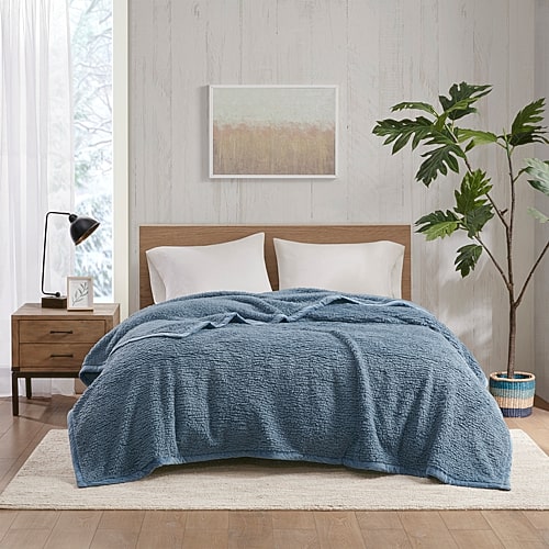 Click here for Woolrich Burlington Berber Blanket  Full/Queen - B... prices