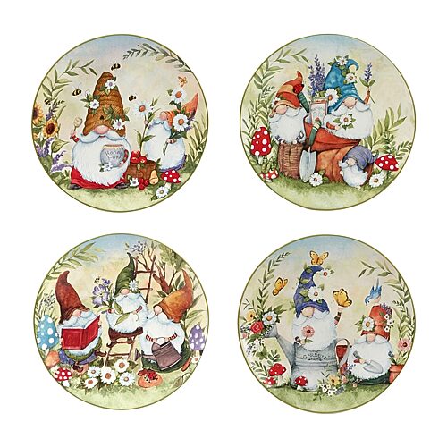 Click here for Certified International Garden Gnomes 4-pc. Earthe... prices