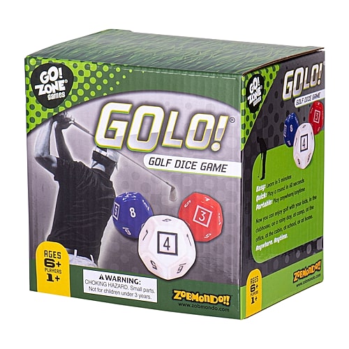 Click here for Zobmondo Golo Golf Dice Game Travel Game  One Size prices