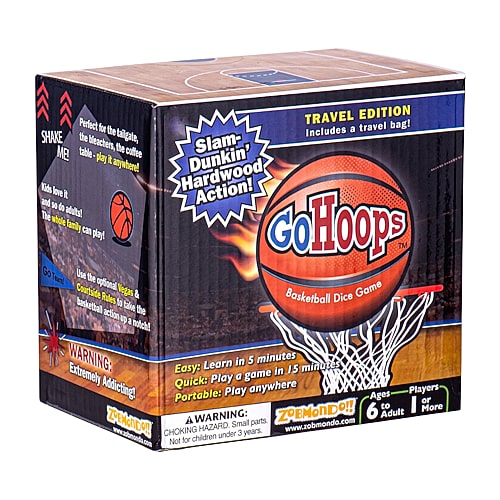 Click here for Zobmondo Gohoops Basketball Dice Game Travel Game... prices