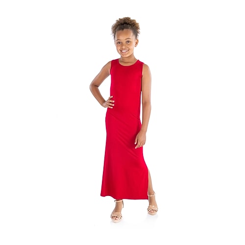 Click here for 24sevenkid Big Kid Girls Sleeveless Maxi Dress  Sm... prices