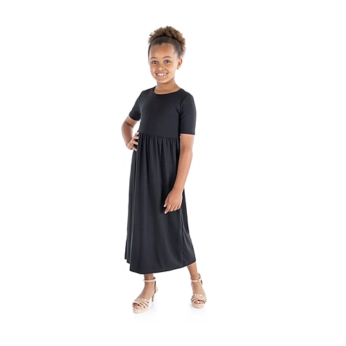 Click here for 24sevenkid Big Kid Girls Short Sleeve A-Line Dress... prices