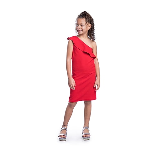 Click here for 24sevenkid Big Kid Girls Sleeveless One Shoulder M... prices