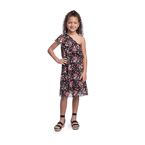 Click here for 24sevenkid Big Kid Girls Sleeveless One Shoulder A... prices
