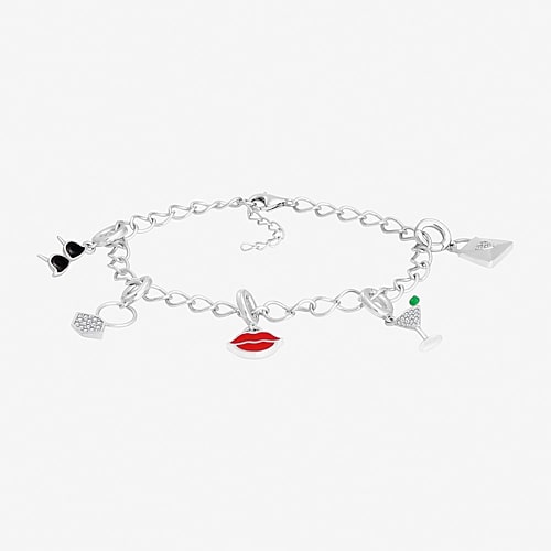 Click here for Diamonart Marilyn Monroe Womens White Cubic Zircon... prices