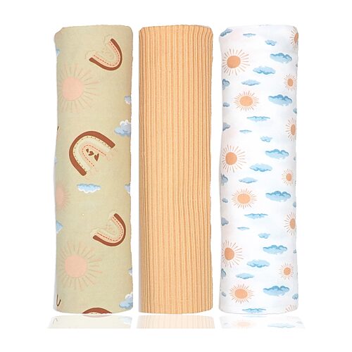 Click here for 3 Stories Trading Company 3-pc. Swaddle Blanket  O... prices