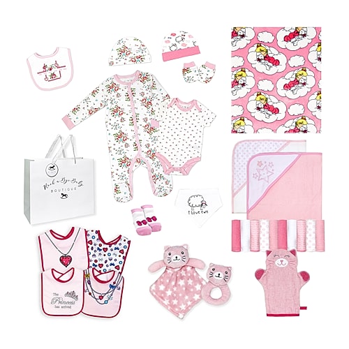 Click here for 3 Stories Trading Baby Girls 28-Piece Essentials S... prices