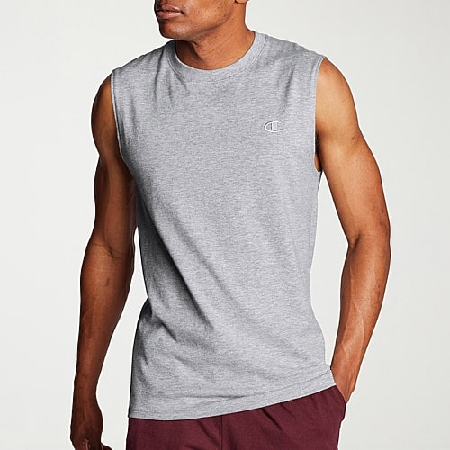 Click here for Champion Classic Jersey Mens Crew Neck Sleeveless... prices