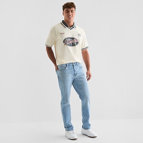 Click here for Arizona Mens Stretch Fabric Tapered Leg Athletic F... prices