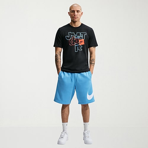 Click here for Nike Fleece Mens Mid Rise 11 Basketball Short  Sma... prices
