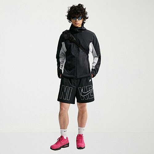 Click here for Nike Mens Mid Rise 6 Basketball Short  Medium  Bla... prices