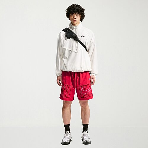 Click here for Nike Mens Mid Rise 6 Basketball Short  Small  Red prices