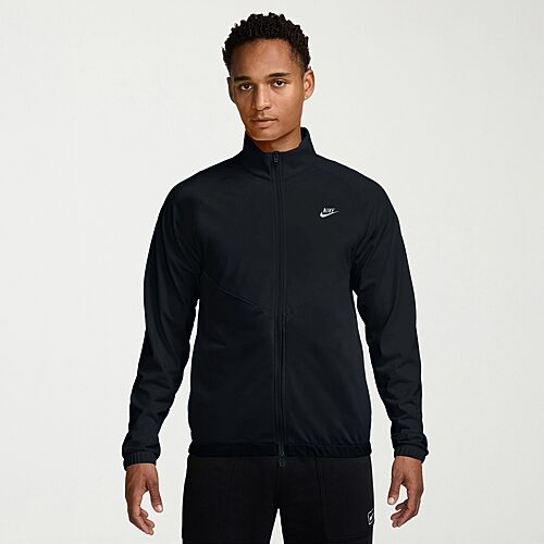 Click here for Nike Windrunner Mens Poly-Knit Track Jacket - Blac... prices