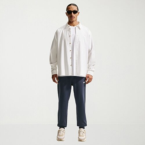 Click here for Nike Mens Cuffed Mid Rise Regular Fit Knit Jogger... prices