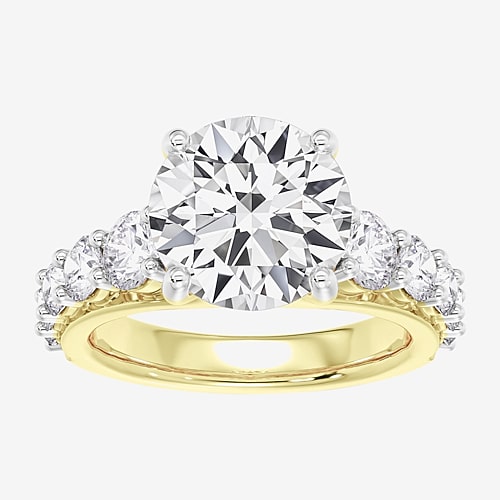 Click here for (F / Vs2) Womens 6 1/2 Ct. T.W. Lab Grown White Di... prices