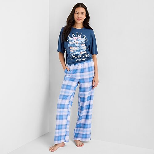 Click here for Arizona Womens Juniors Pajama Pants  Medium  Blue prices