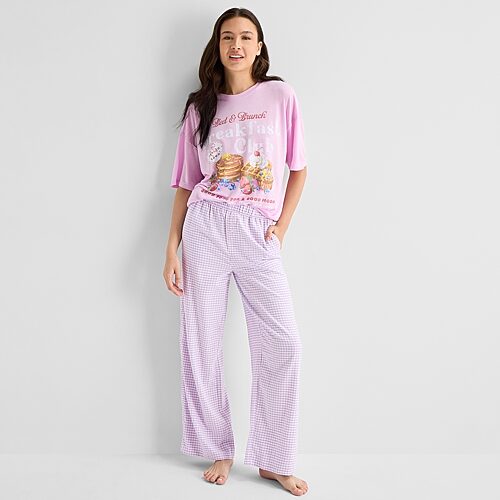 Click here for Arizona Womens Juniors Pajama Pants  Medium  Pink prices