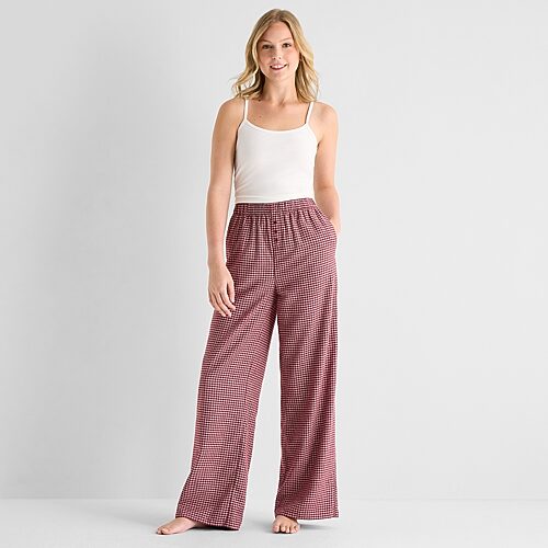 Click here for Arizona Womens Juniors Pajama Pants  Medium  Red prices