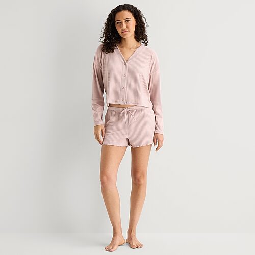 Click here for AMB CARDIGAN SHORT SET  Xx-large  Beige prices