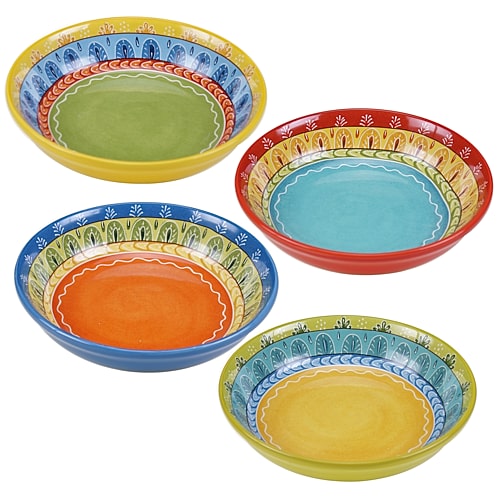 Click here for Certified International Valencia Set Of 4 Soup/Pas... prices