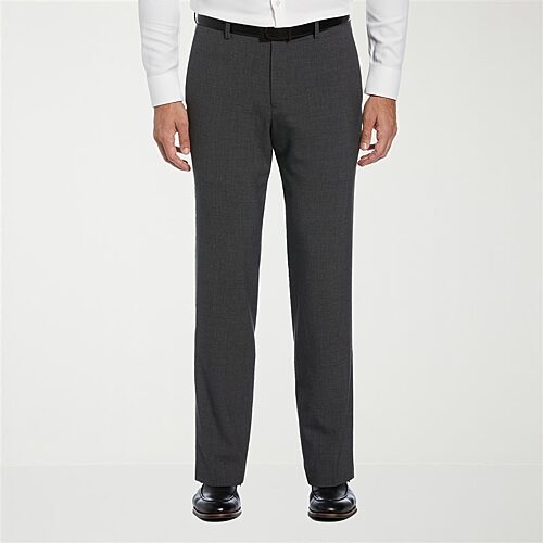 Click here for Savane Comfort Waist Mens Slim Fit Dress Flat Fron... prices