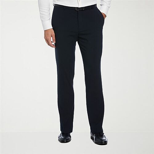 Click here for Savane Comfort Waist Mens Slim Fit Dress Flat Fron... prices