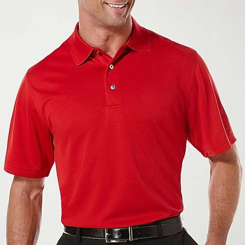 Click here for Pga Tour Mens Airflux Solid Mesh Short Sleeve Golf... prices