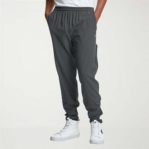Click here for Champion Mens Slim-Fit Woven Sport Pants - Stealth prices