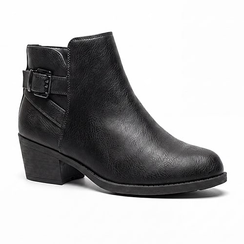 Click here for Pop Womens Teyana Block Heel Booties  6 1/2 Medium... prices