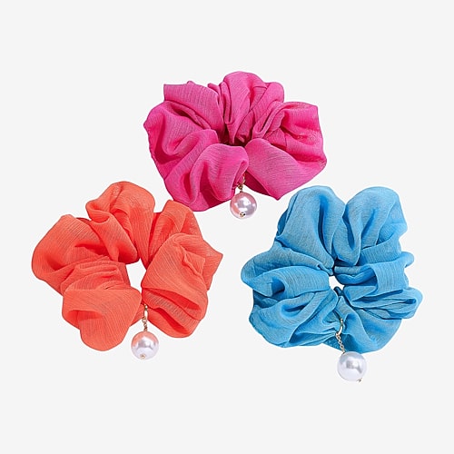 Click here for Bijoux Bar 3-pc. Hair Ties  One Size  Multiple Col... prices