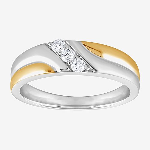 Click here for (G / Si1-Si2) Mens 1/5 CT. Lab Grown White Diamond... prices