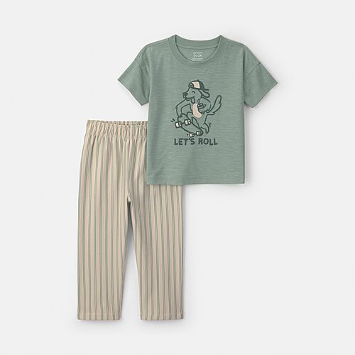 Click here for Carters Toddler Boys 2T-5T Skateboard Short-Sleeve... prices