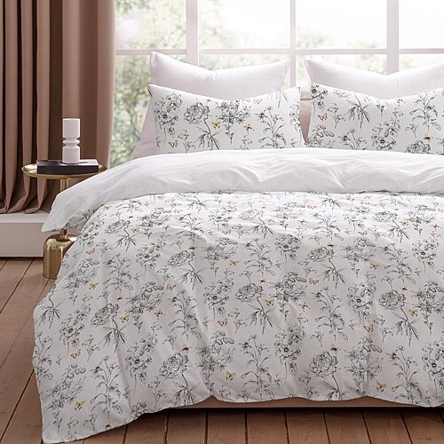 Click here for Pointehaven Percale Printed 3-pc. Reversible Duvet... prices