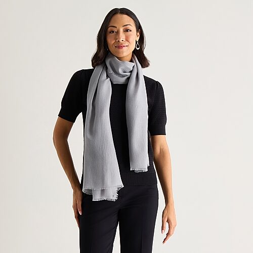 Click here for Liz Claiborne Oblong Scarf  One Size  Gray prices