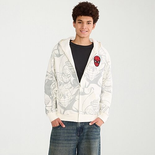 Click here for AEROPOSTALE Mens Spiderman Fleece Jacket  Large  B... prices