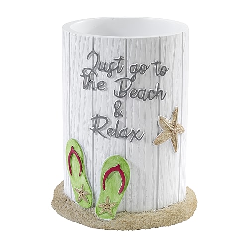 Click here for Avanti Beach Mode Flip-Flop Motif Resin Tumbler -... prices